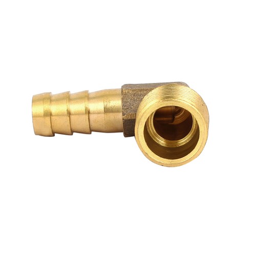3/8BSP Male Thread 10mm Hose Barb Fitting Right Angle Elbow Coupler ...
