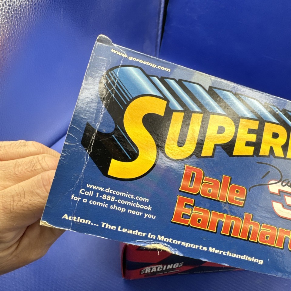 1999 NASCAR Dale Earnhardt Jr. Superman 1:24 Stock Car Limited Edition ...