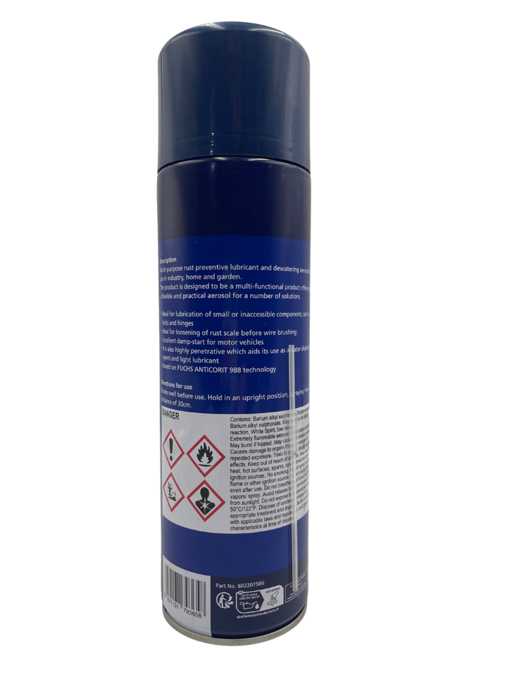 FUCHS MAINTENANCE SPRAY MULTI PURPOSE LUBRICANT MAINTENANCE AEROSOL ...
