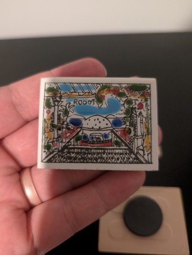 GREEK CERAMIC ART TILES Magnets (SET OF 4) | eBay