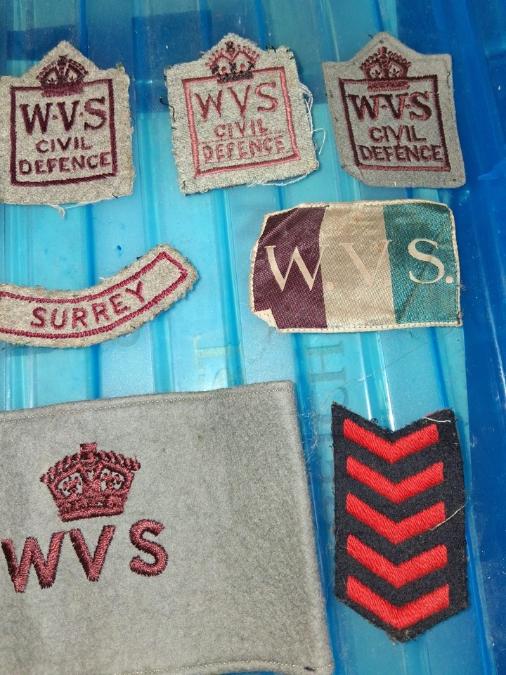 WW2 WVS Women's Voluntary Service Civil Defence Group | eBay UK