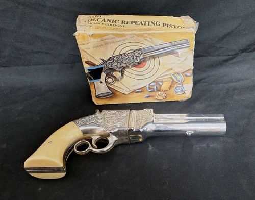 Vintage Avon Volcanic Repeating Pistol Wild Country Mens Cologne ...