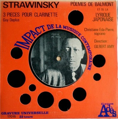Poèmes De Balmont Et De La Lyrique Japonaise | Igor Stravinsky | Bon ...