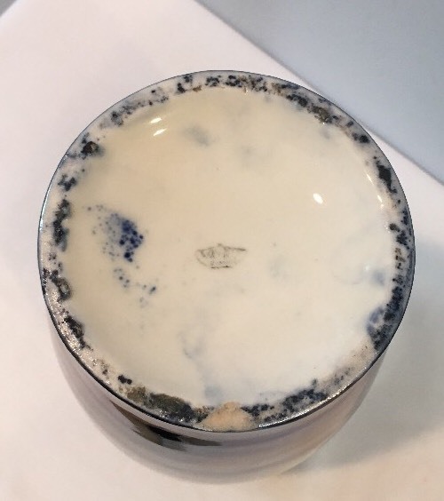 Rare Antique Iridescent Porcelain 11" Vase Signed On Bottom Made In ...