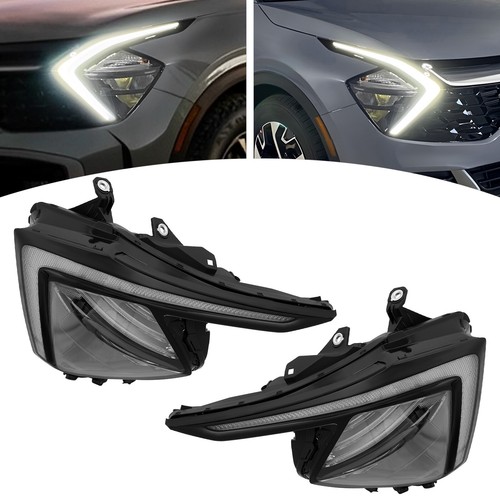 Left & Right Headlight For 2022 2023 2024 Kia Sportage SX/EX/LX 92101 ...