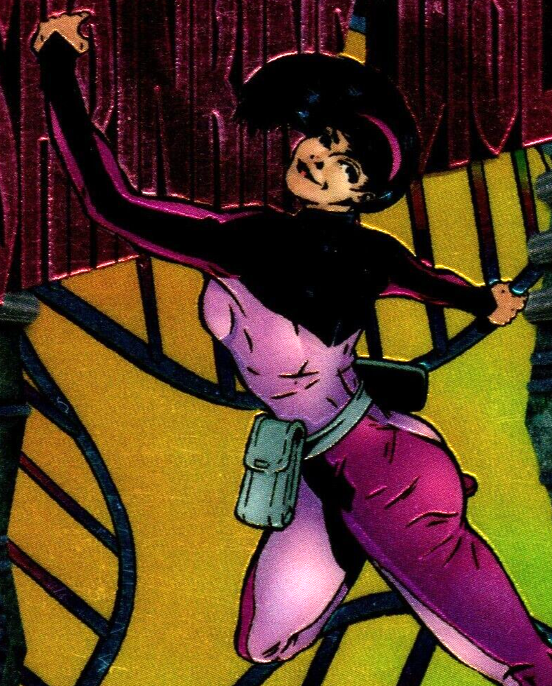 Shrinking Violet #134 DC Legends 95 Power Chrome Skybox Card | eBay