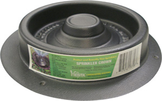 Set of 12 DIY Sprinkler Crown Guard Protectors, HDPE Plastic, 8"Dia ...
