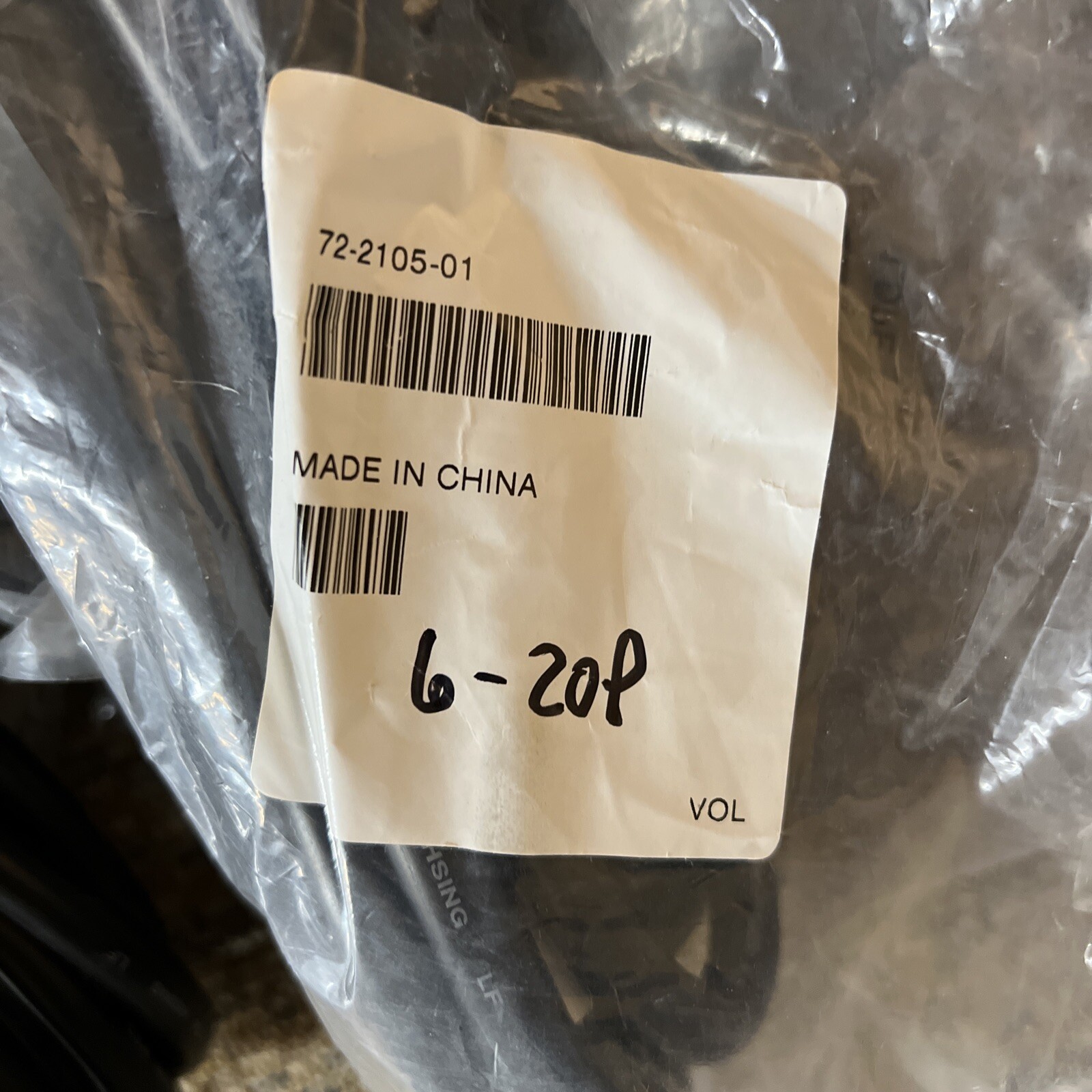 Lot of 7 Cisco 72-2105-01 12ft 3-Prong 12/3C Heavy Duty 16A 250V AC ...