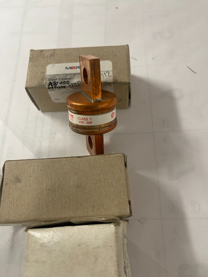 Mersen A3T400 400Amp (400A) A3T 700V Fast-Acting Class T 2 Fuses deal ...