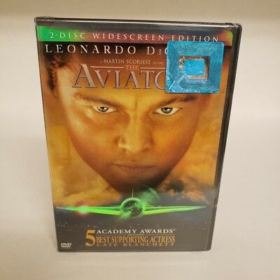The Aviator (DVD, 2005, Widescreen) Leonardo DiCaprio NEW, SEALED ...