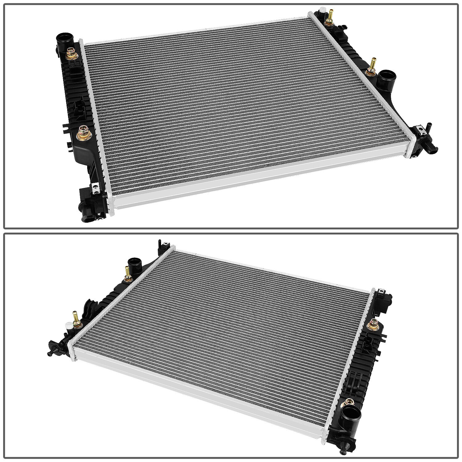 FOR 07-11 MERCEDES-BENZ ML63 R320 OE STYLE FULL ALUMINUM CORE RADIATOR ...