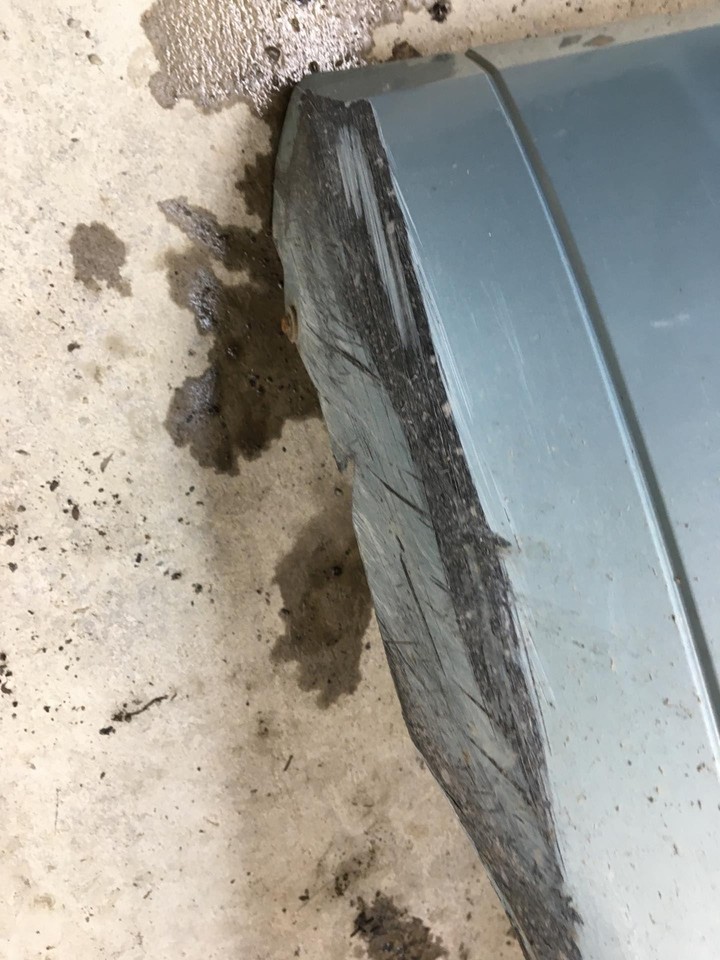 14 LINCOLN MKZ Crack Dent Curb Rash Front Bumper | eBay