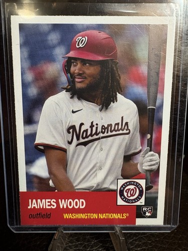 2025 Topps Heritage James Wood Heritage 25th Anniversary H25-2 Rookie ...