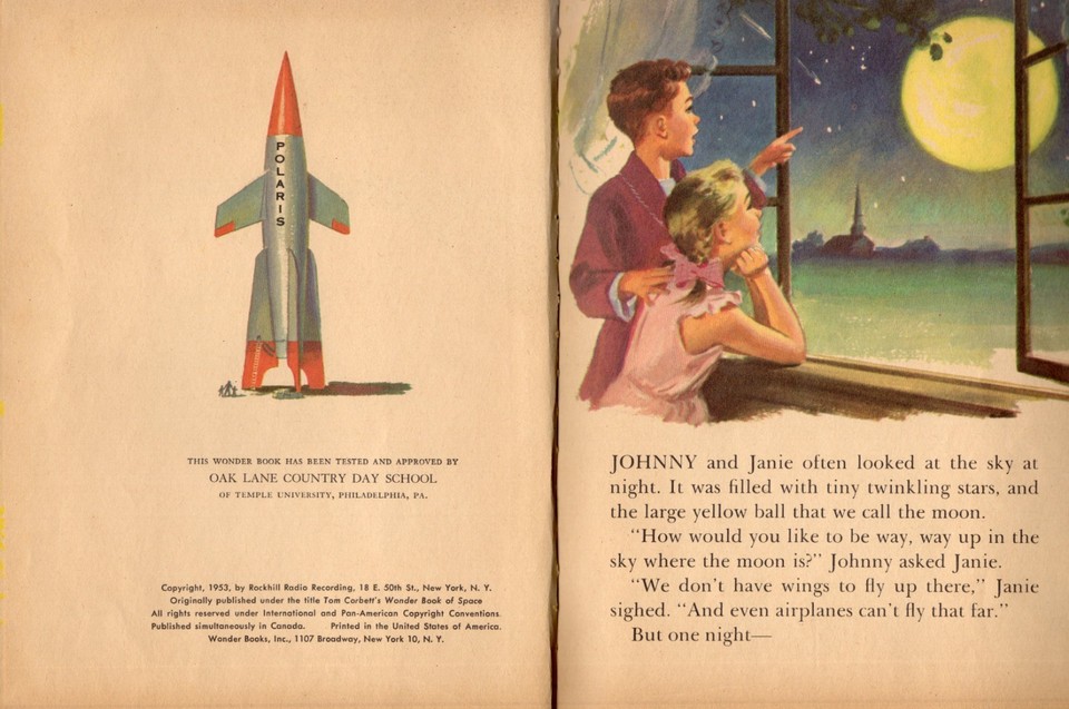 TOM CORBETT; TRIP TO THE MOON, WONDER BOOK, HARDCOVER, 1953 | eBay