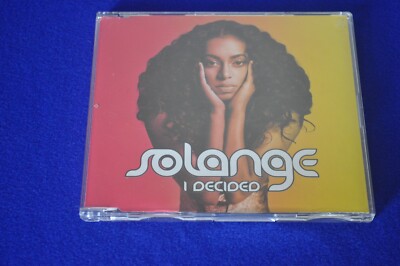 Solange I Decided CD Single Geffen Records 1781082 Piaget Knowles | eBay UK