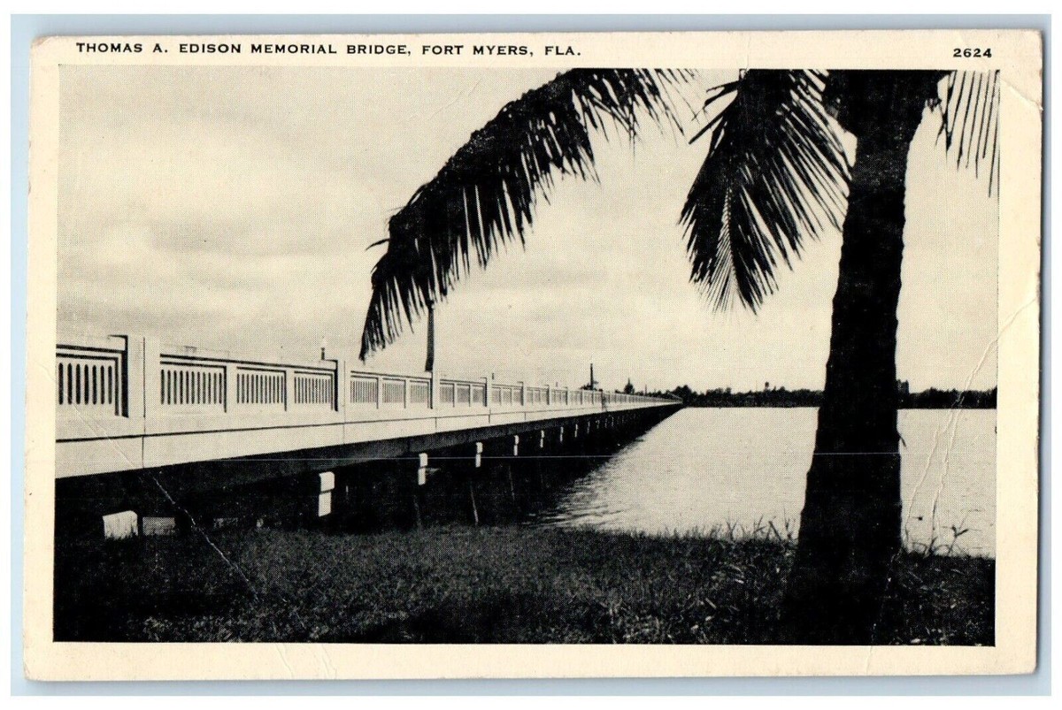 Edison Bridge Florida Florida Memory • Thomas Edison's Home Fort