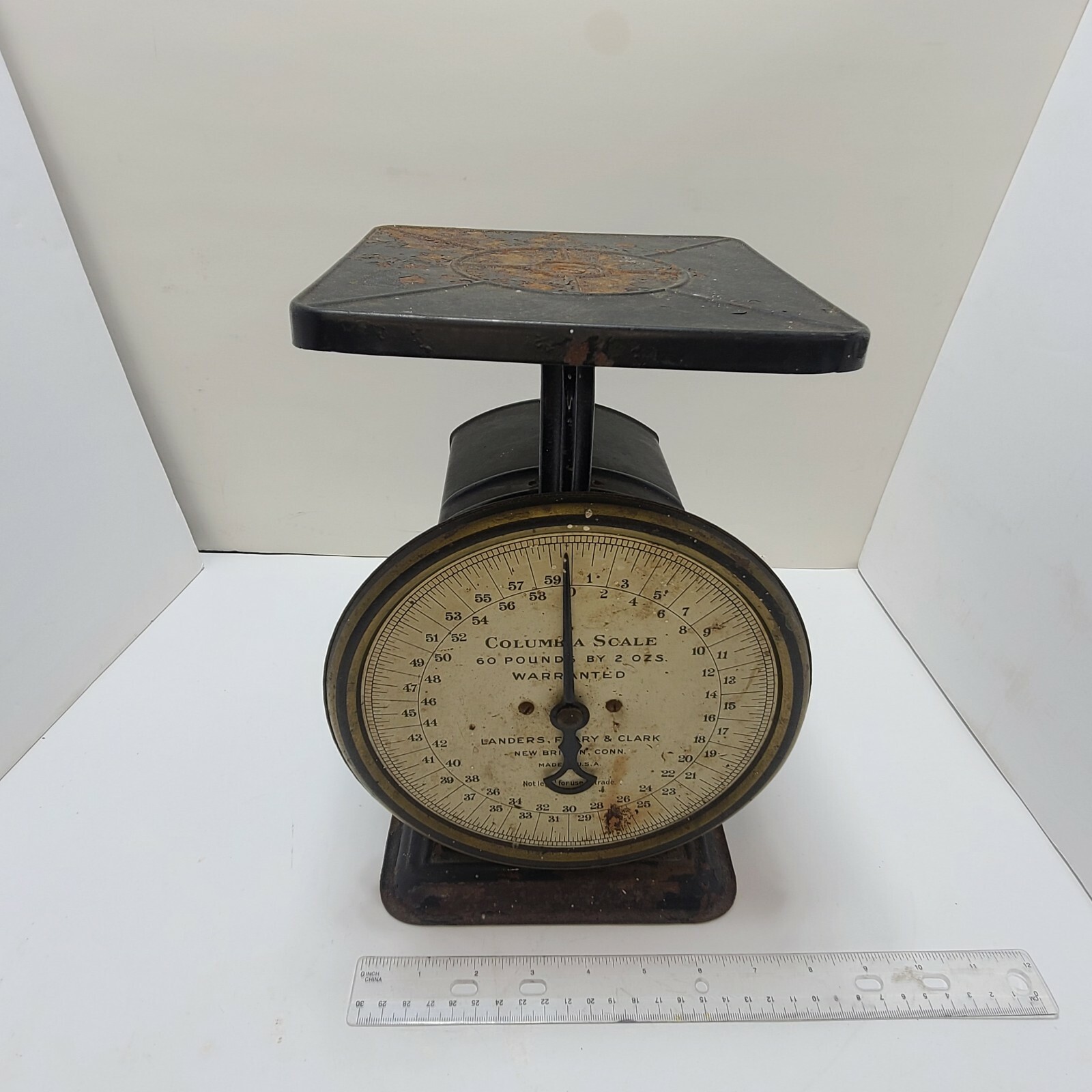 Antique Columbia Family Scale 60lb. X 2oz. | eBay