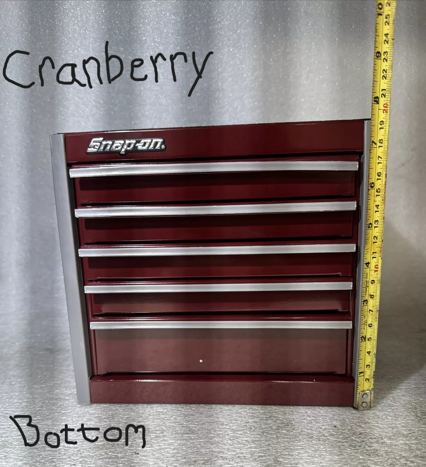 Snap-On Mini Micro Tool Box Top/Bottom Cabs KMC922A and KMC923A various ...