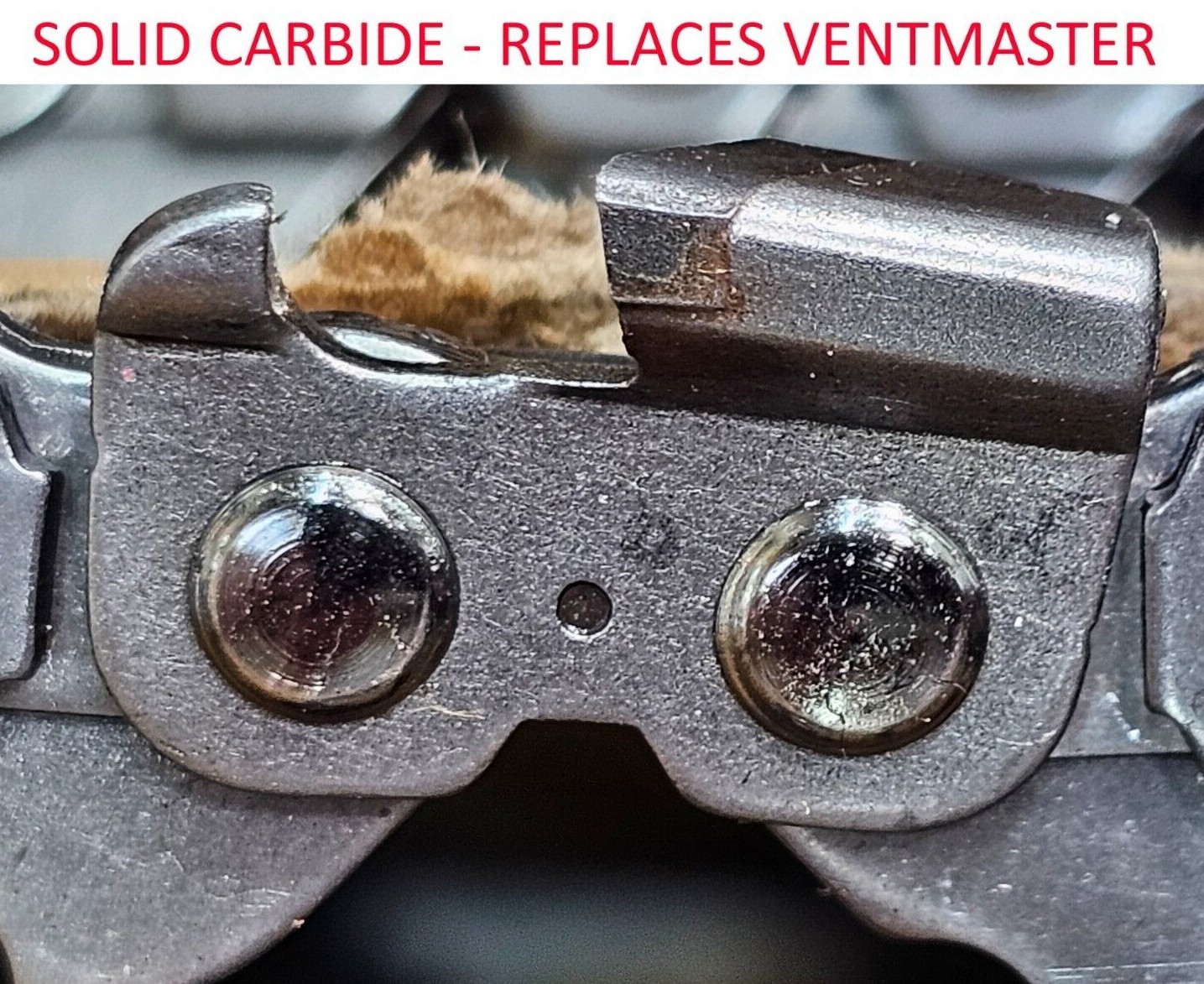 SOLID CARBIDE Fire Rescue Saw Chain 0.404 - Replaces Ventmaster TV415 ...