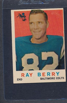 1959 Topps #055 Ray Berry Colts VG/EX *701 | eBay