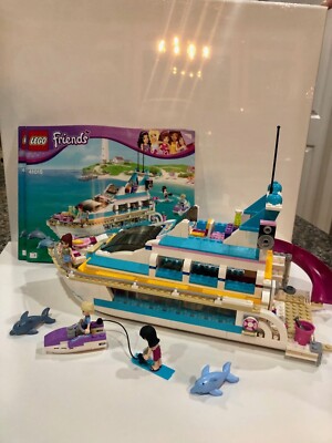 LEGO Friends 41015 Dolphin Cruiser Builder Set & Instructions - missing ...