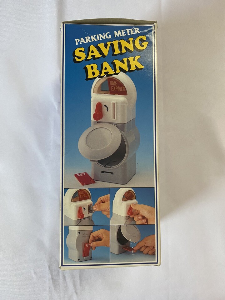 Kids Parking Meter Savings Bank Vintage 1991 | eBay