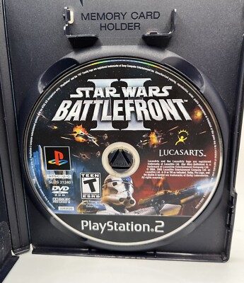 Star Wars Battlefront II PlayStation 2 PS2 GameStop Case Clean & Tested ...