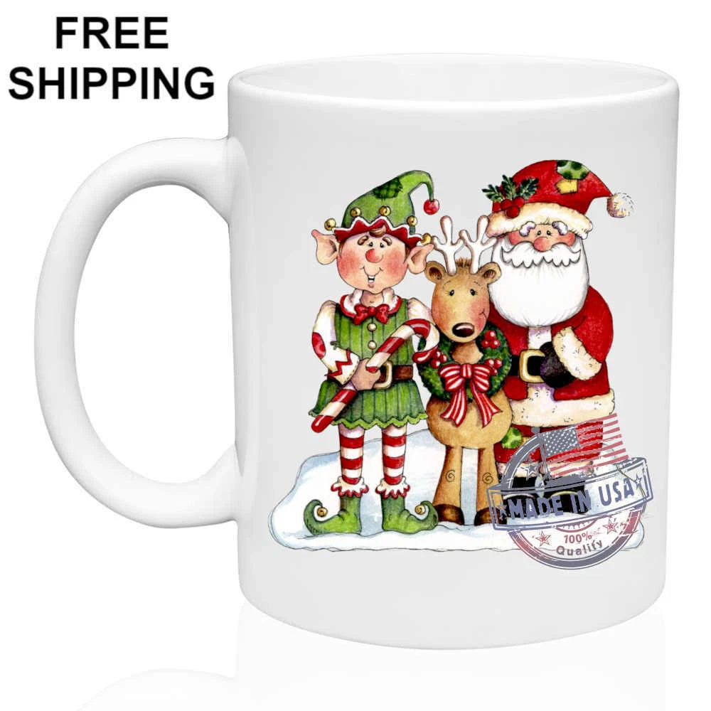 Santa Elf And Rudolph