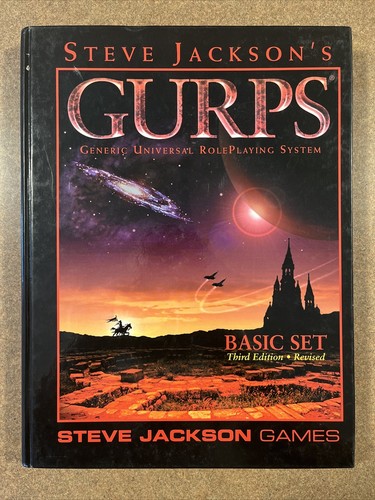 GURPS Basic Set Third Edition Revised Book - Steve Jackson Games | eBay