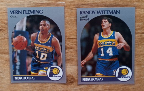 Indiana Pacers 1990 NBA HOOPS VERN FLEMING #133+ Randy Wittman NM | eBay