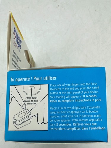 Physio Logic DigiPulse Pulse Oximeter Accurate SpO2 & Pulse Rate ...