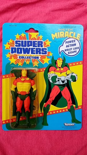 Kenner Super Powers Mister Miracle Mr. Miracle 1986 MOC Action Figure ...