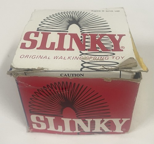 Vintage Original Slinky in Original Box James Industries Walking Spring Toy | eBay