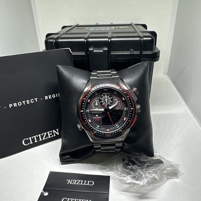 Citizen Promaster SST JW0137-51E Mens Gray Stainless Steel Eco-Drive ...