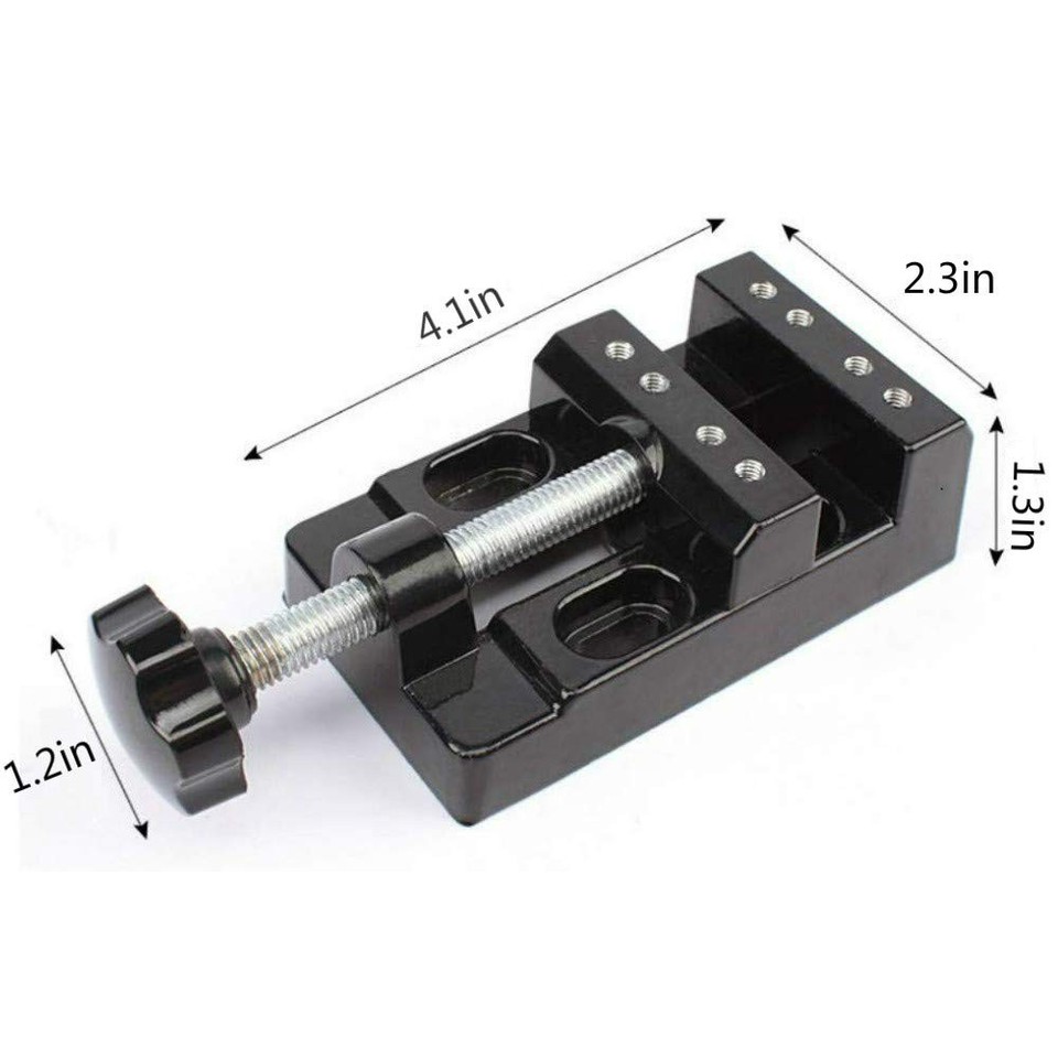 Mini Bench Vice Clamp Mini Flat Clamp Opening Parallel Table Vise for ...