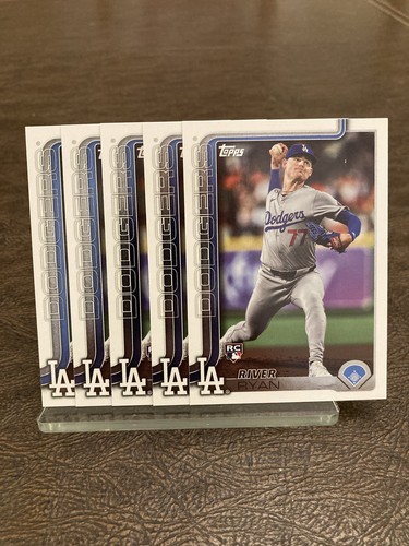 2025 Topps Series 1 River Ryan 5-Card Lot Rookie RC #273 Dodgers | eBay