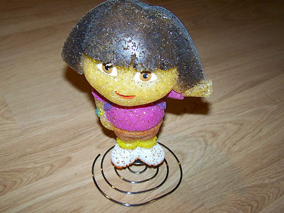 Dora the Explorer Night Light Fixture Doll Shape Base No Chord or Bulb ...