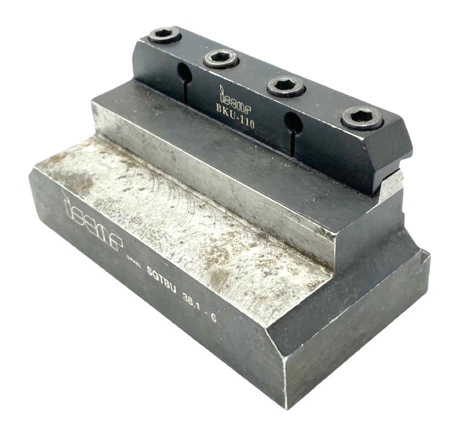 Iscar SGTBU-38.1-6 Parting / Grooving Tool Block W/ BKU-110 Clamp 2.25 ...