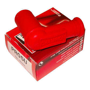 CHAMPION spark plug BOOTS 5k ohm resistor caps x2 quality BSA TRIUMPH ...