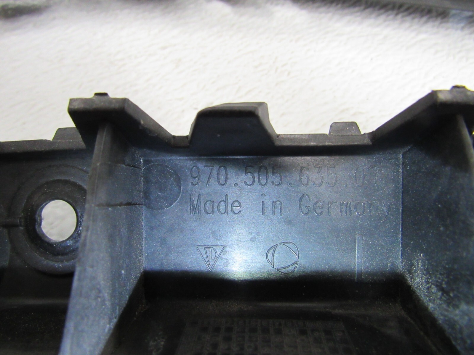 10-13 PORSCHE PANAMERA S 970 REAR BUMPER BRACKETS MOUNTS SET OEM *1149 ...