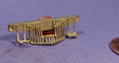 HO/HOn3 BRASS D&RGW STEAM LOCOMOTIVE PILOT WISEMAN BACK SHOP PART ...