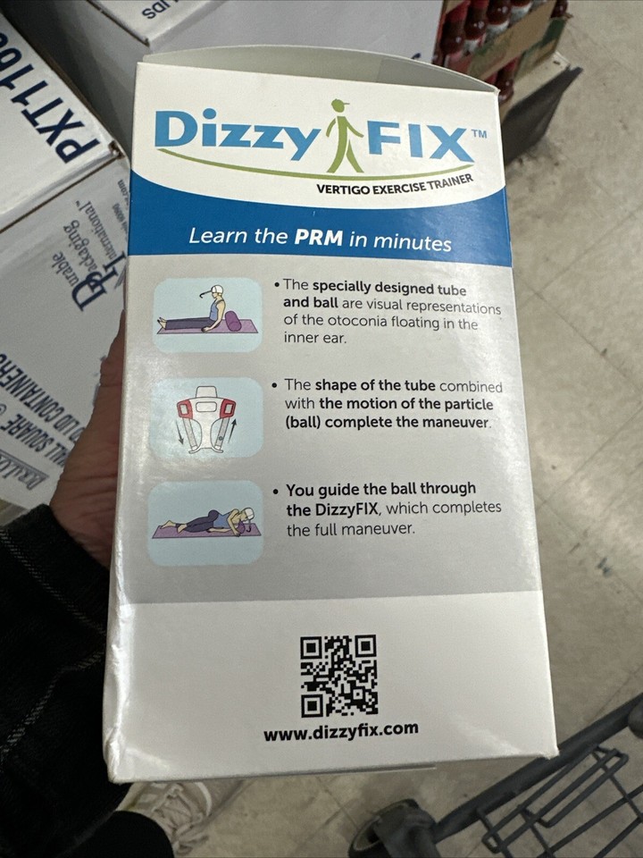Dizzy Fix Vertigo Exercise Trainer for Home Use Drug- Safe & Natural ...