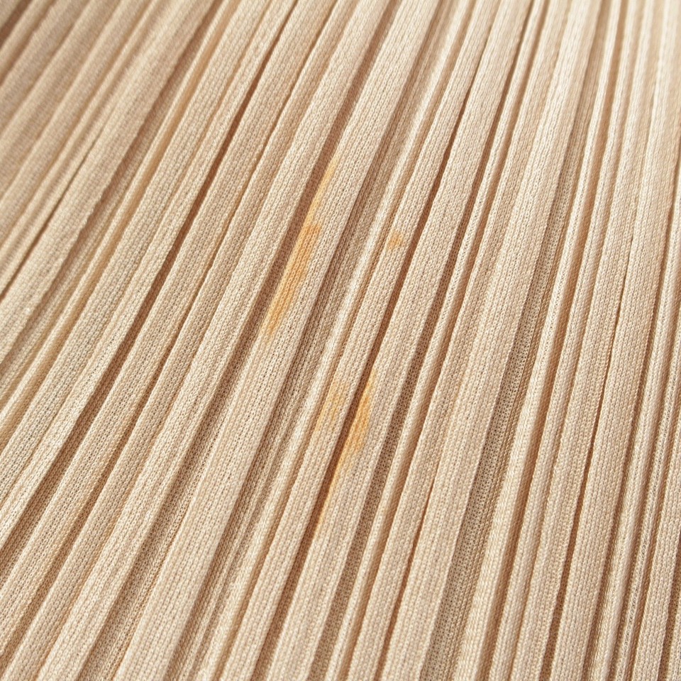 PLEATS PLEASE ISSEY Logo tab design trucker jacket with cargo pockets ...