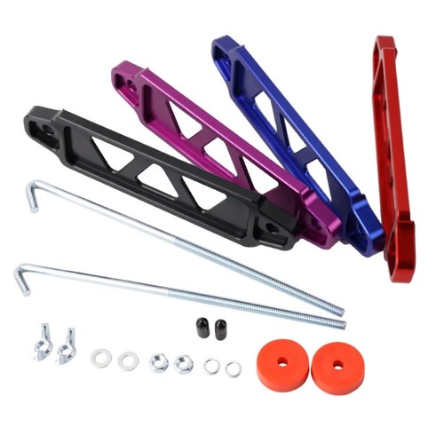 Car Battery Retention Bracket Support Aluminum Alloy Multiple Color ...