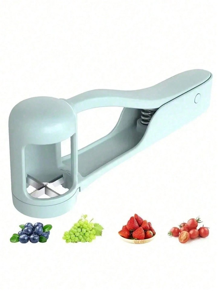 Grape Cherry Slicer Cutter Tool Auxiliary Kitchen Food Fruit Splitter ...
