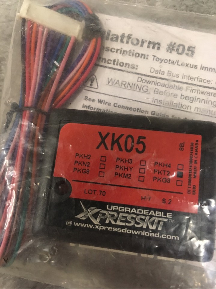 Toyota and Lexus Remote Start bypass module XpressKit XK05 | eBay