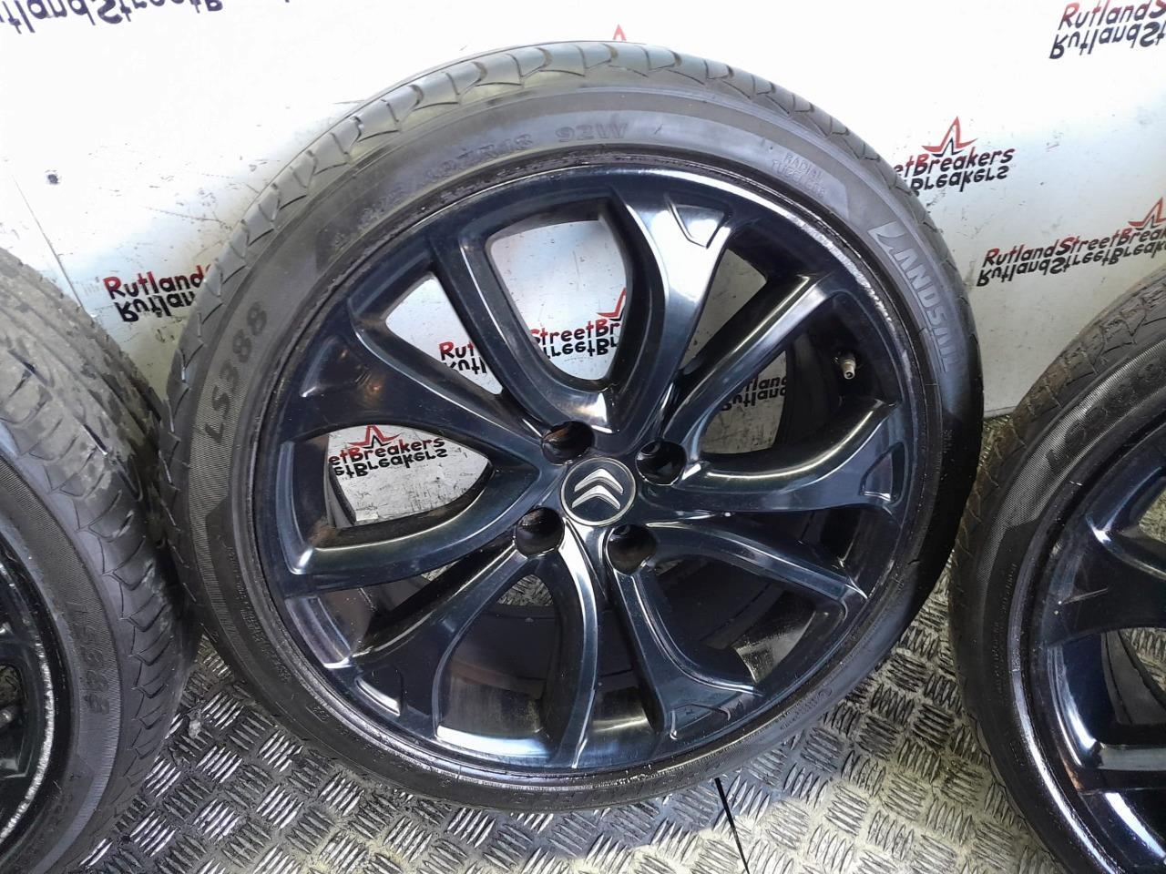 CITROEN DS4 18" SET OF 4 BRISBANE ALLOY WHEELS IN BLACK 225 / 40 R 18 ...