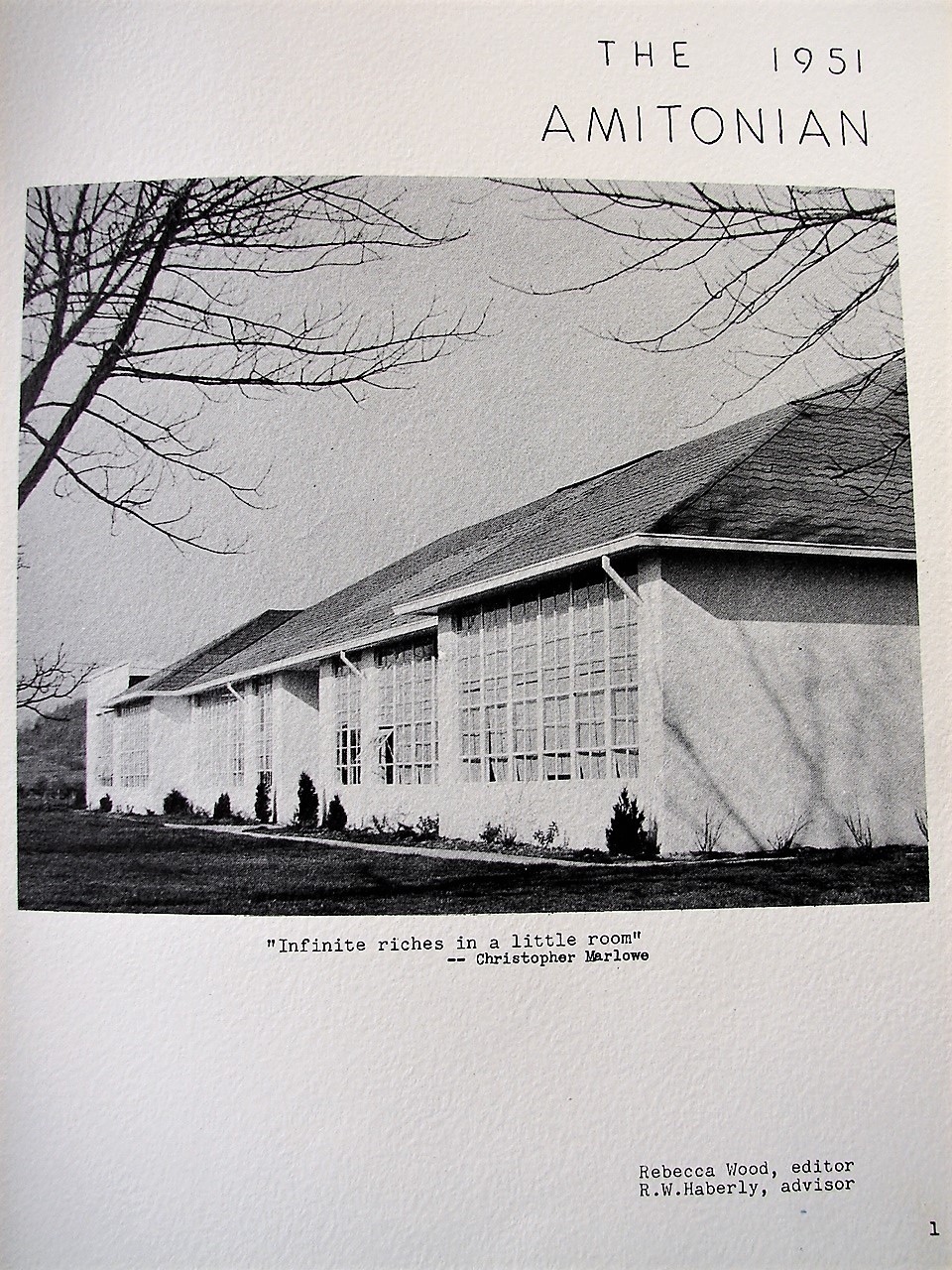 Amity Oregon Amity Union High School - 1951 Amitonian Annual Yearbook ...