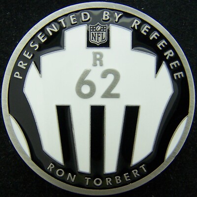 Ron Torbert Referee R62 NFL Super Bowl Challenge Coin | eBay