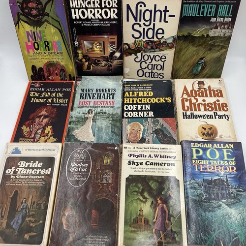 Lot of 12 Vintage Horror Gothic Paperbacks Joseph Payne Brenna Hunter ...